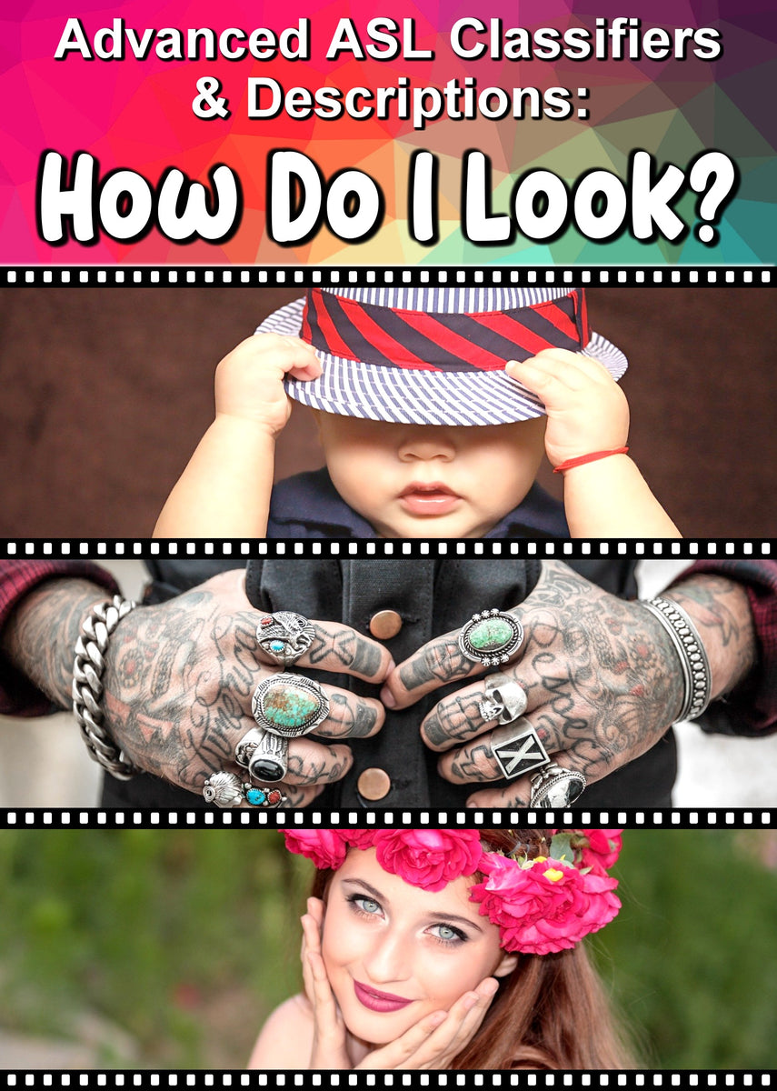 ASL Classifiers & Descriptions: How Do I Look? USB Flash Drive ...