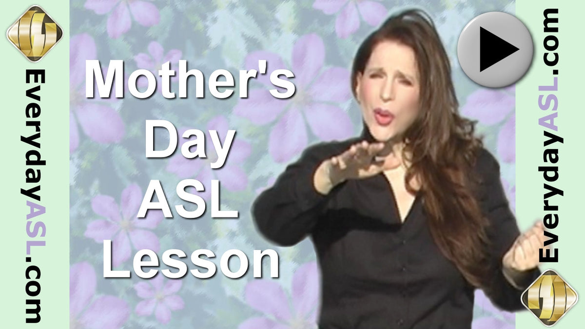 ASL Everyday Words: Activities & Events DVD - FREE S&H – Everyday ASL ...