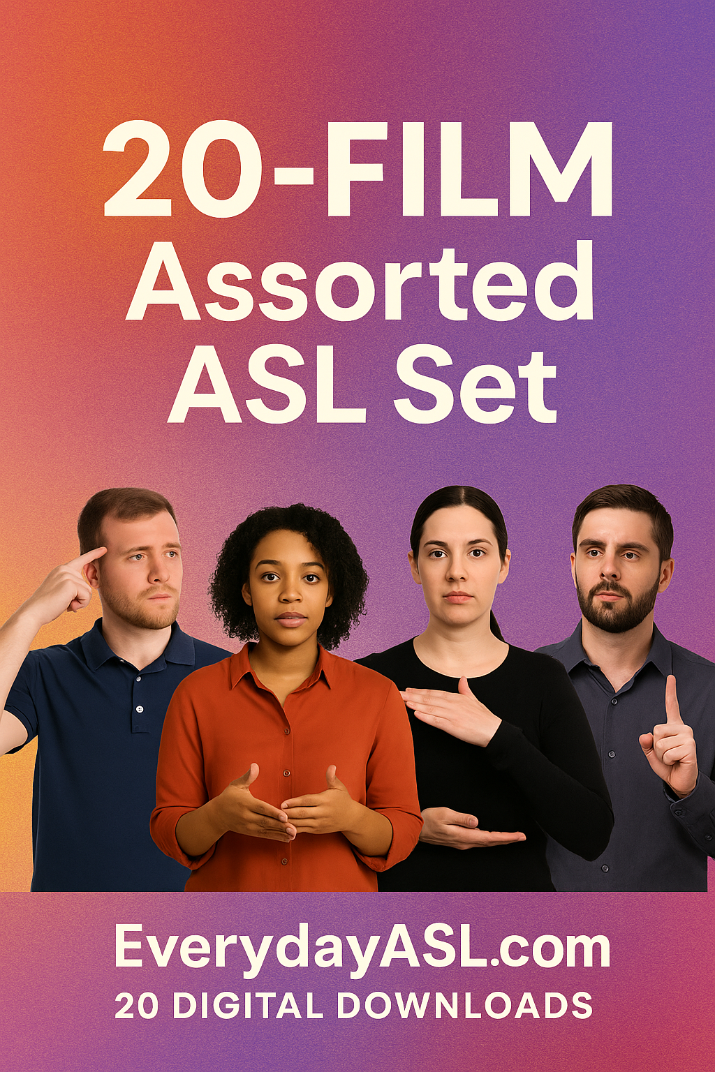 Learn all about American Sign Language at Everyday ASL University.