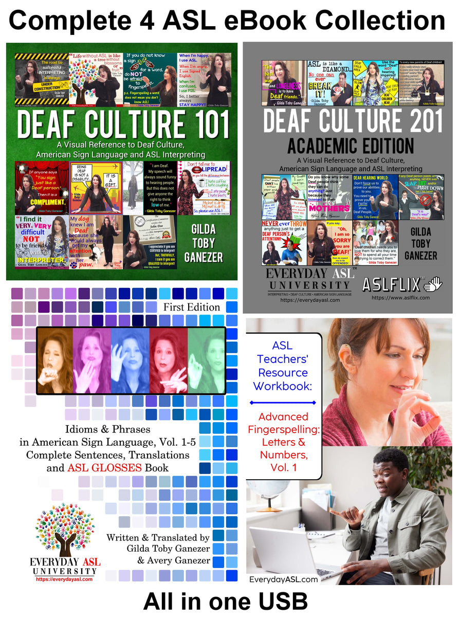 New! Complete ASL eBook Collection USB Flash Drive + FREE S&H ...