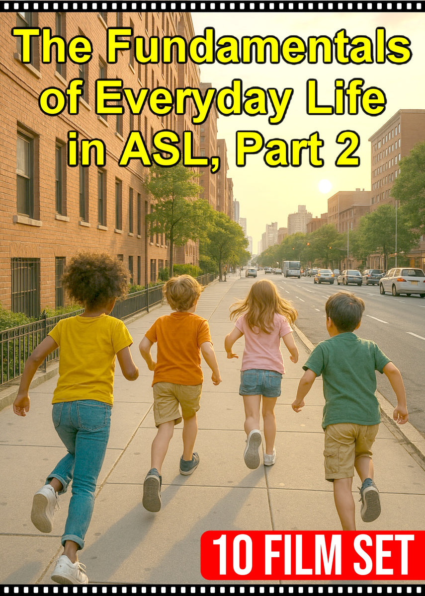 The Fundamentals of Everyday Life in ASL,Part 2 -10 Film Set -DOWNLOAD ...