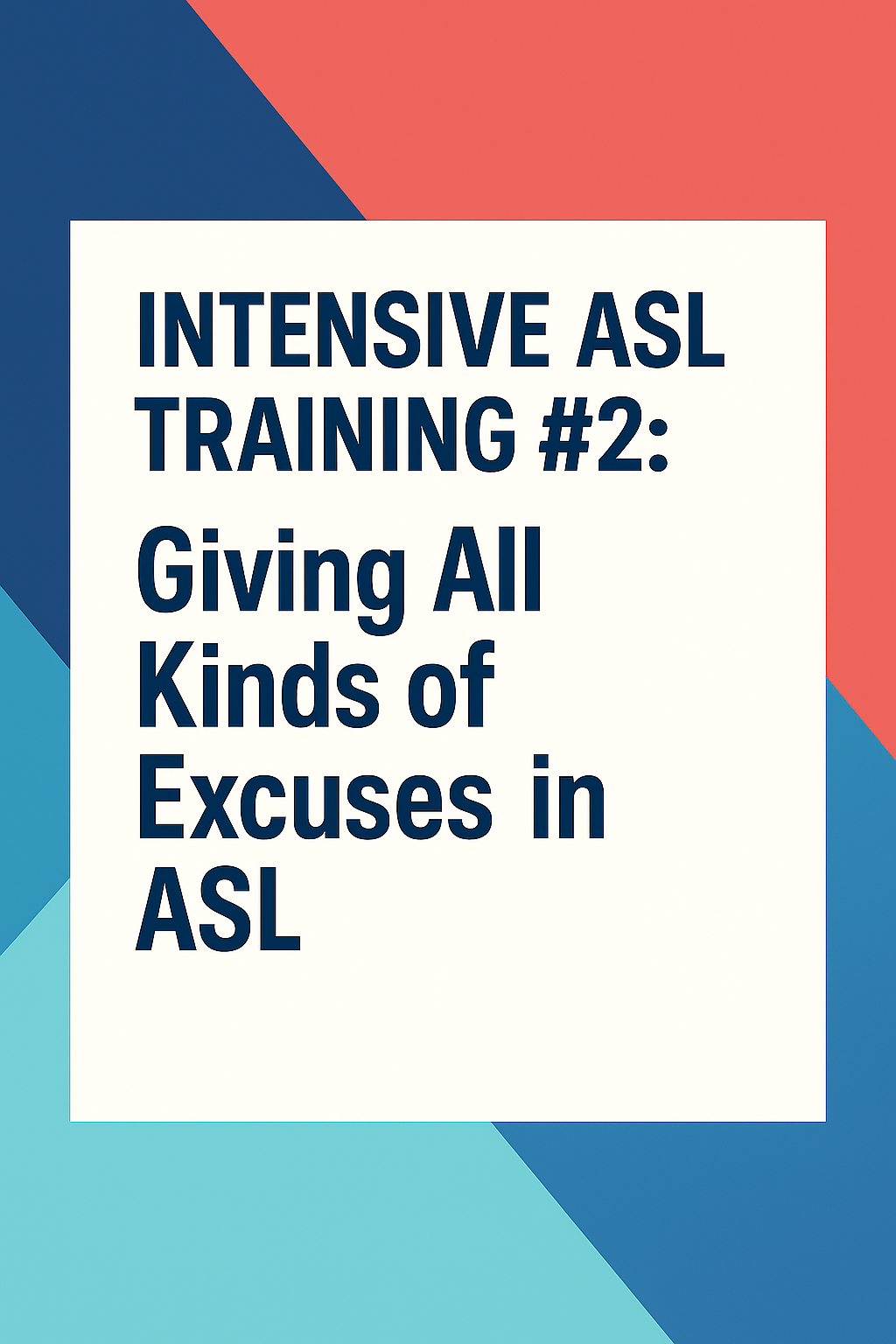 Learn all about American Sign Language at Everyday ASL University.
