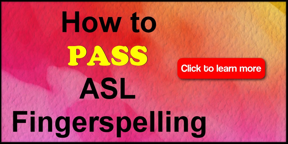 NEW! How to Pass ASL Fingerspelling DVD or USB with Free S&H – Everyday ...