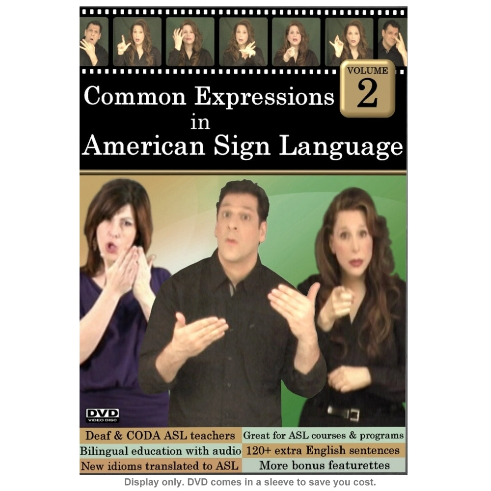 Common Expressions in American Sign Language, Vol. 2 – Everyday ASL ...